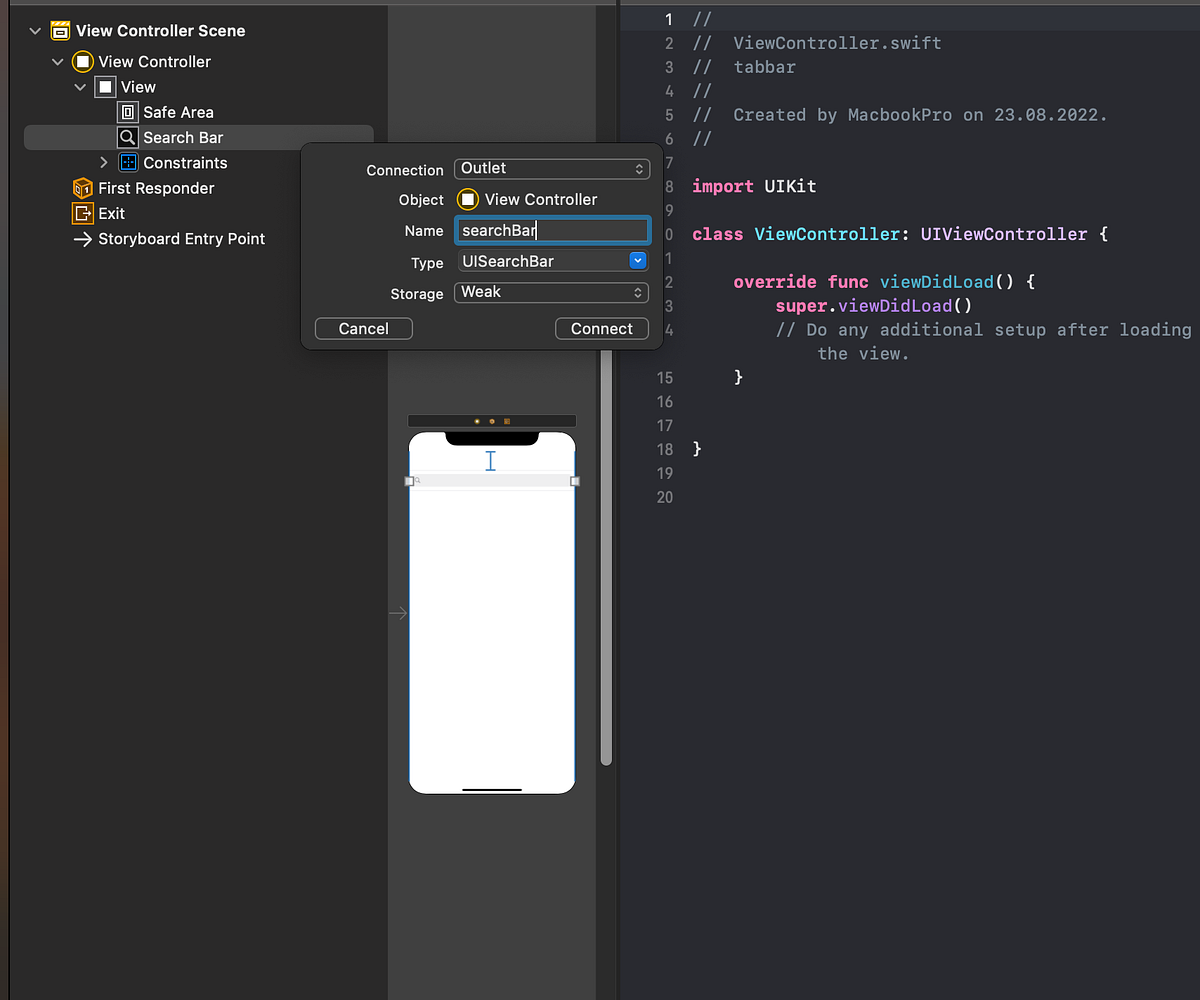 Customizing the search bar in xcode | by Kerem Caan | Medium