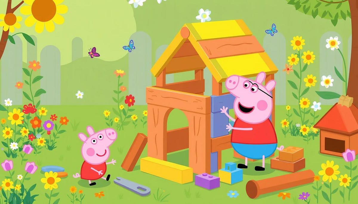 FRIENDS, LET’S HELP PEPPA PIG ! -Ep1- ‪@Sharkids2024‬ GAMEPLAY PEPPA ...