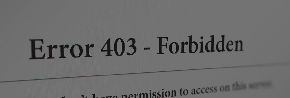 What does the HTTP 403 error mean? | by Manish Jain | Medium