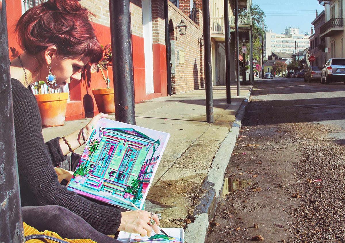 Passion in Every Brushstroke. The Real-Life Paintings of Lauren Marie ...