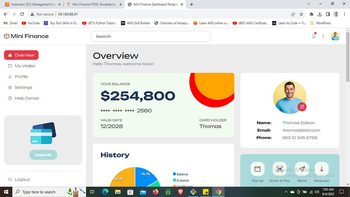Hosting a Static Website on AWS Using EC2: A Step-by-Step Guide | by Samuel Nnanna | Medium