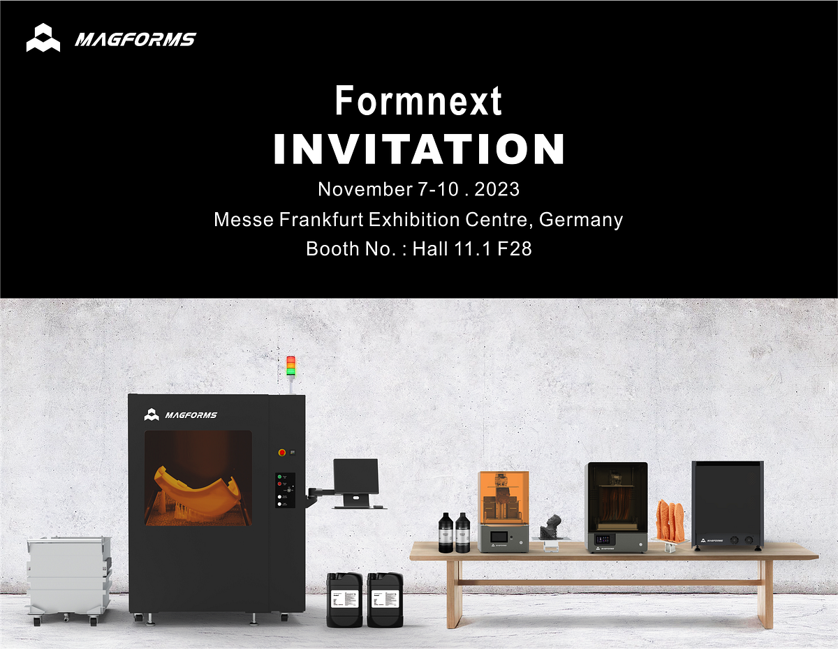 Come and visit us at Formnext2023 - Magforms - Medium