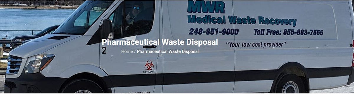 Pharmaceutical Waste Disposal Services in Michigan | MWR - Charles ...