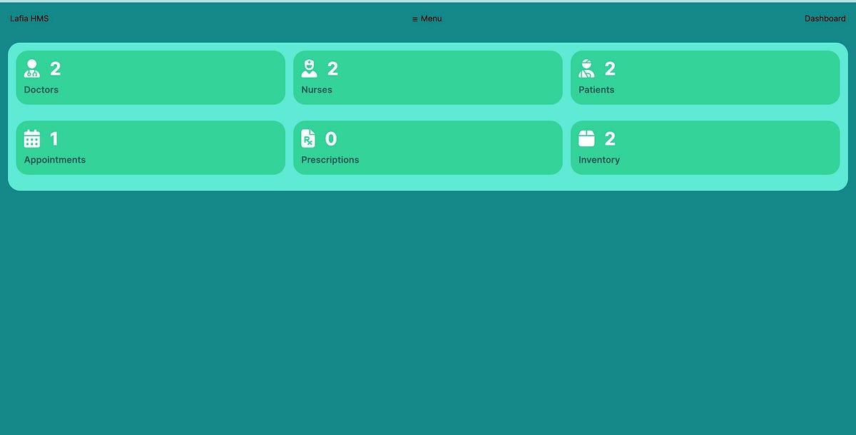 How I built a Hospital management system | by Folorunsho Rahmat | Medium