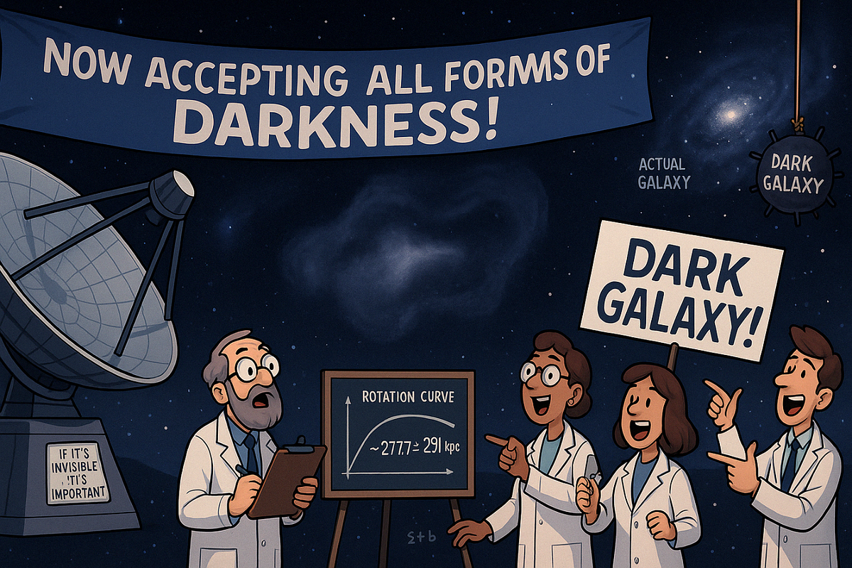 Astronomers Discover Invisible Gas Blob, Immediately Declare It a “Dark ...