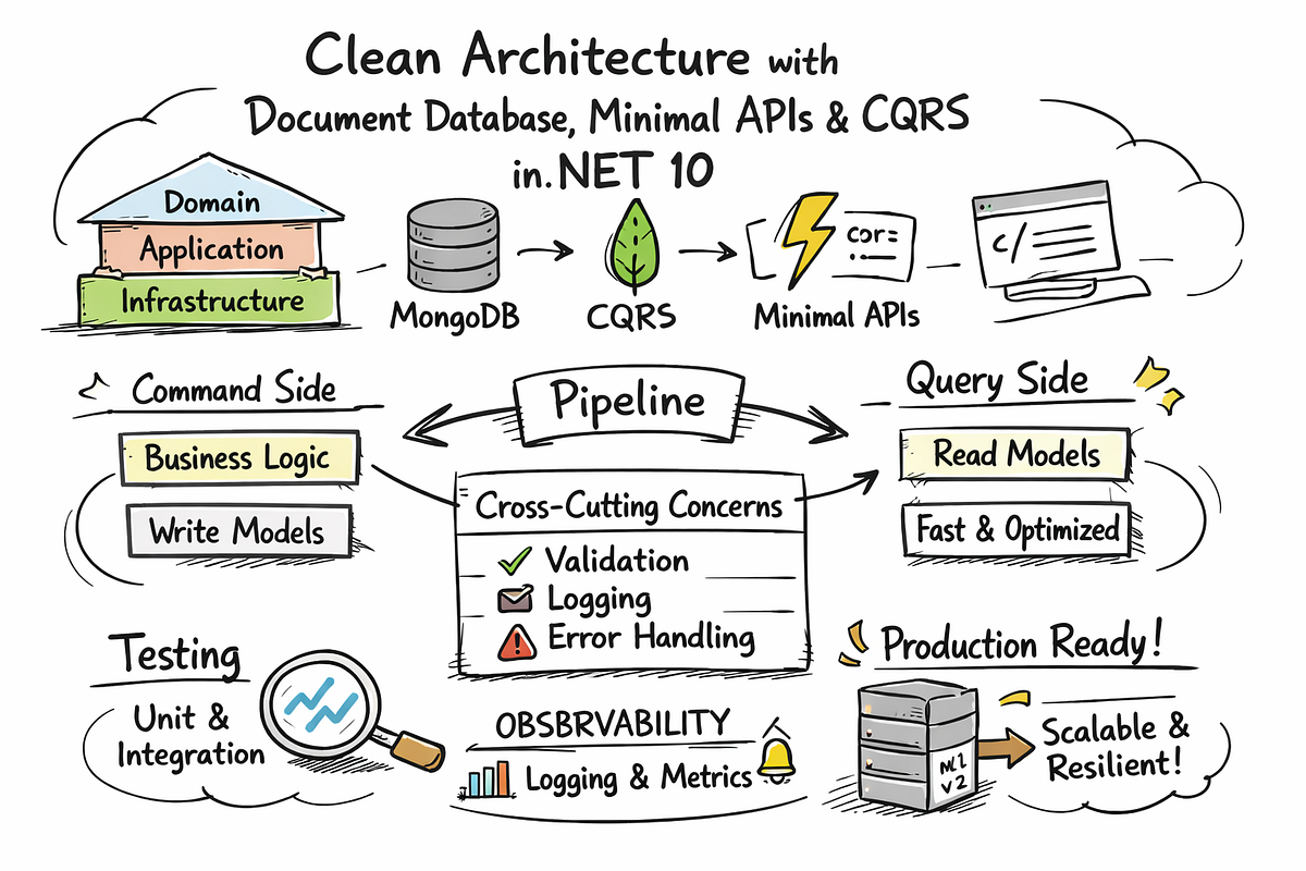 Clean Architecture With Document Databases, Minimal APIs, and CQRS in ...