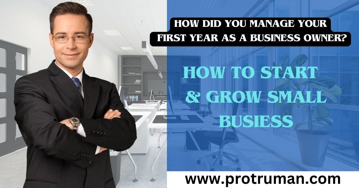 How Did You Manage Your First Year as a Business Owner? | by Romanworld ...