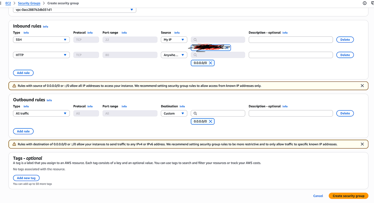 Understanding AWS Security Groups with Examples | by Bentsiwa | Medium