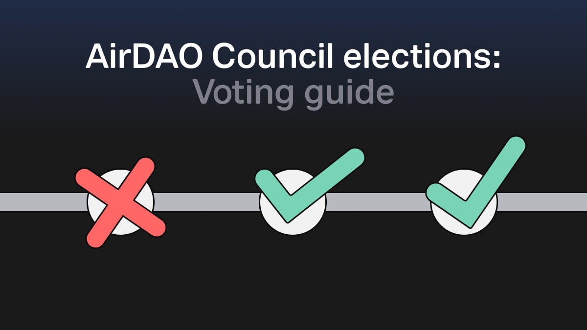 AirDAO 选举过程 - AirDAO中文频道 - Medium