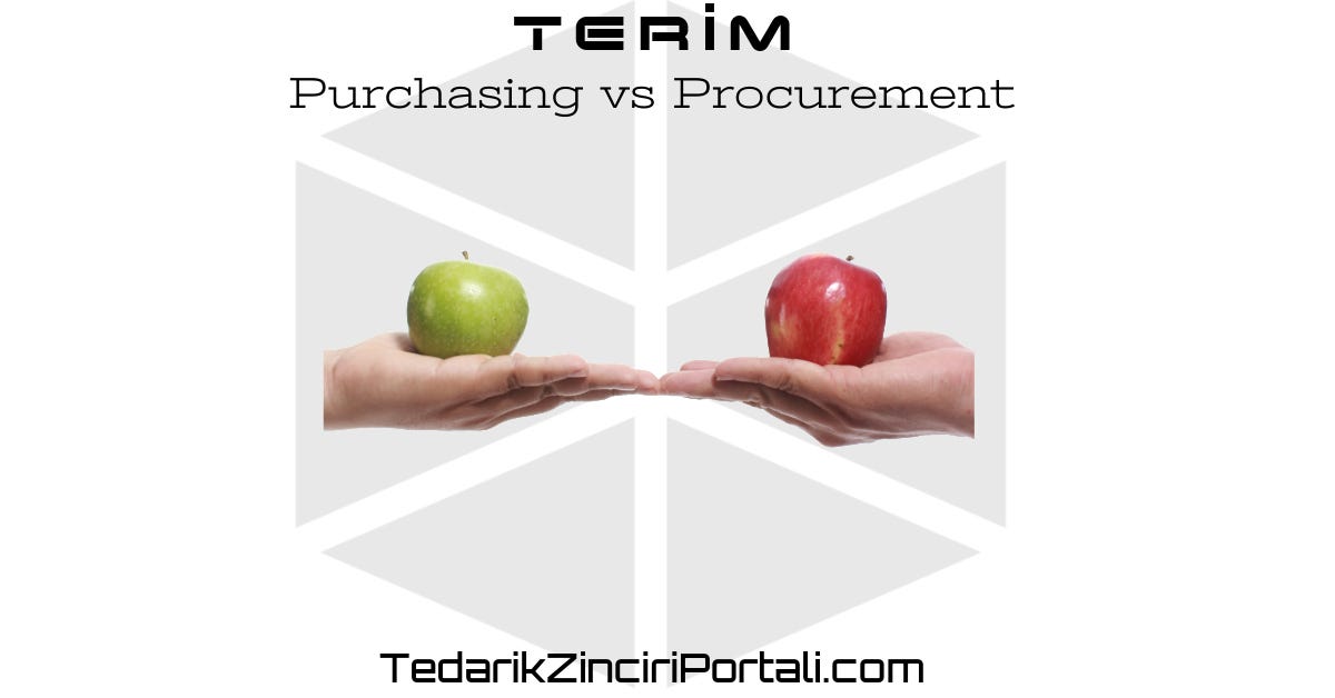 Purchasing ve Procurement Farkı. Purchasing ve Procurement Farkı Nedir? | by Sedat Onat ...