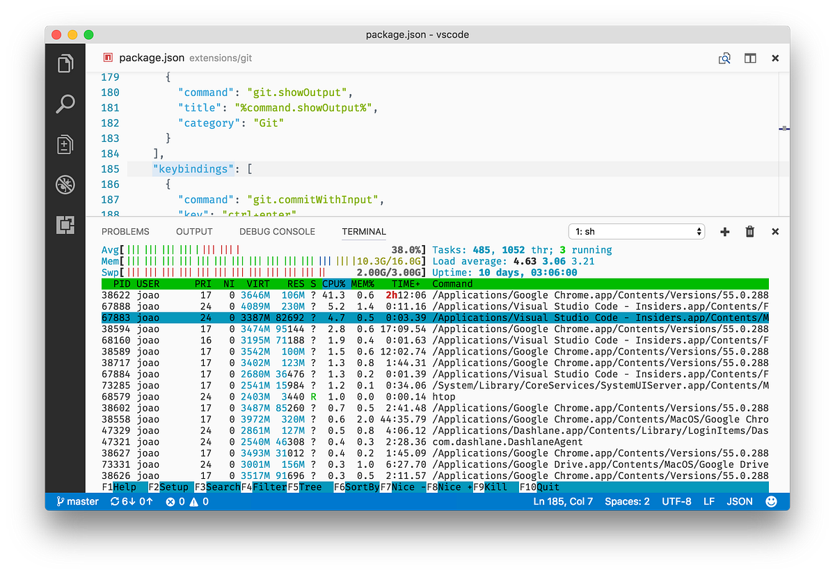 Persistent terminal sessions in VS Code | by João Moreno | Medium