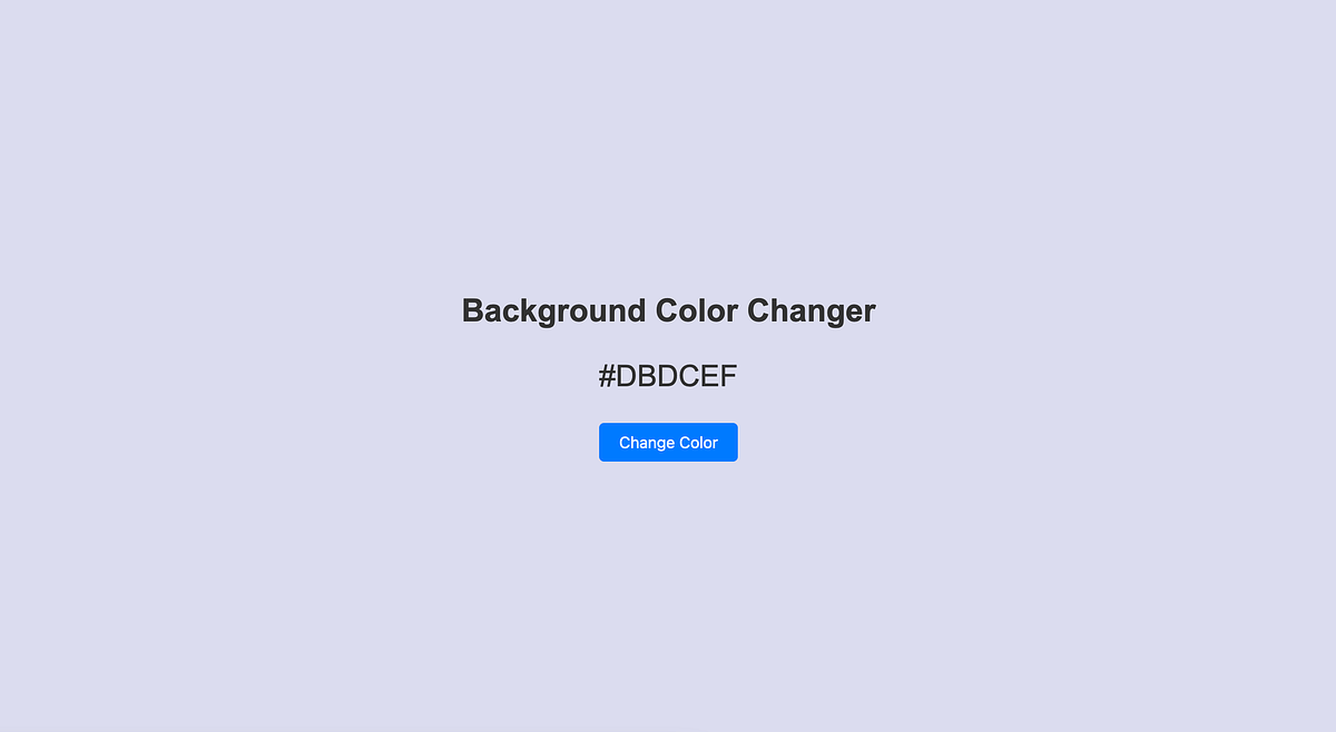 Create a Fun Background Color Changer with JavaScript | by Max N ...