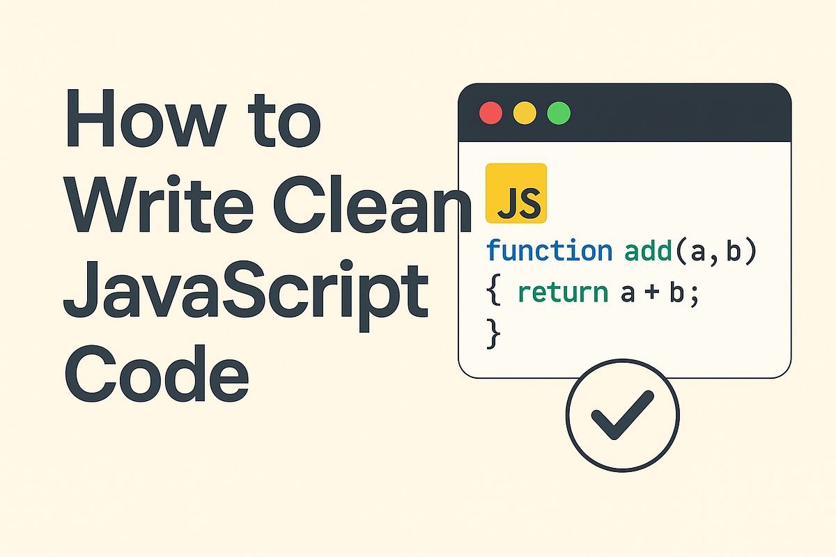 How to Write Clean JavaScript Code: Best Practices with Examples | by 🚀 Rohit Singh 🚀 | Sep ...