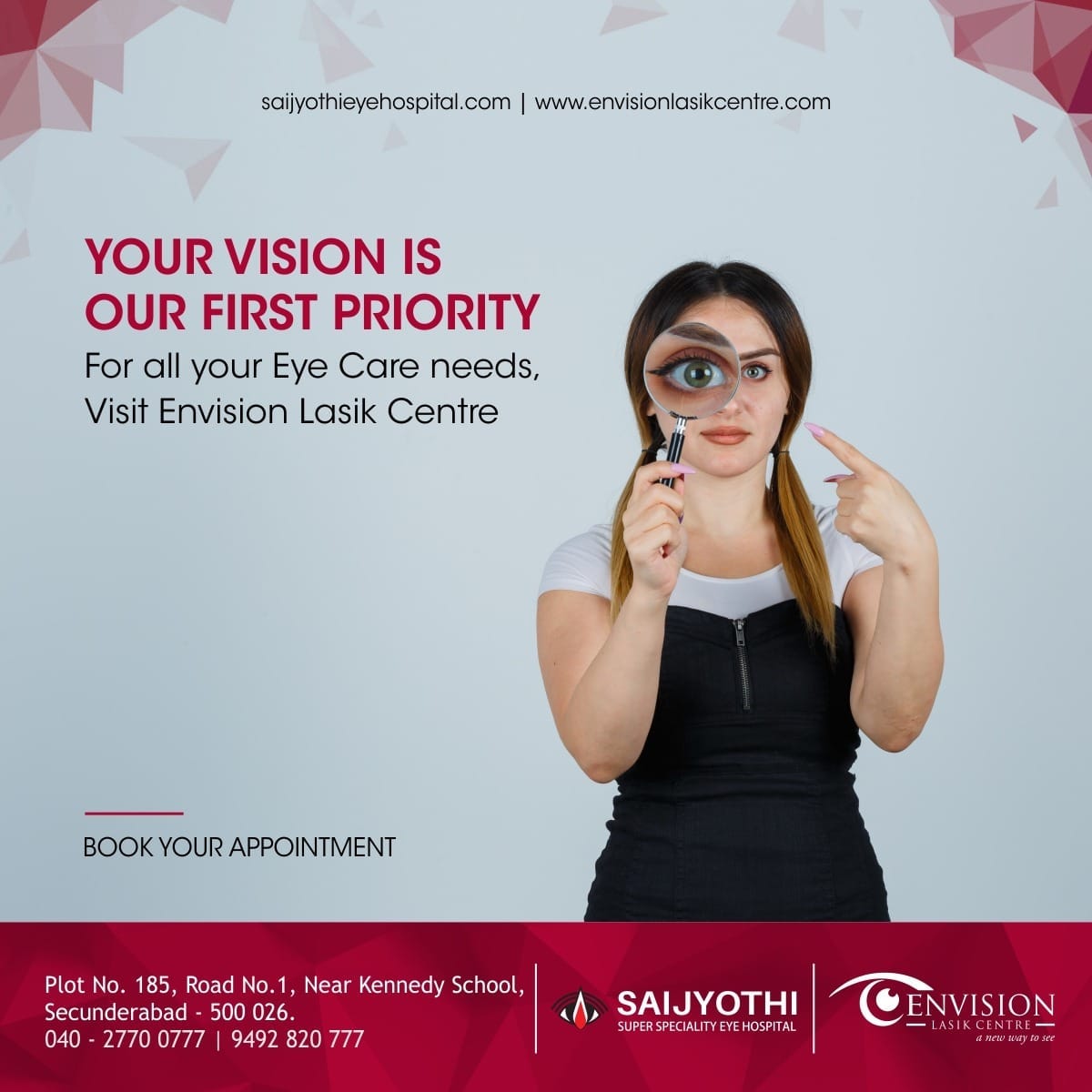 Unveiling Excellence: Envision Lasik Centre — The Best Eye Care Hospital in Hyderabad | by ...