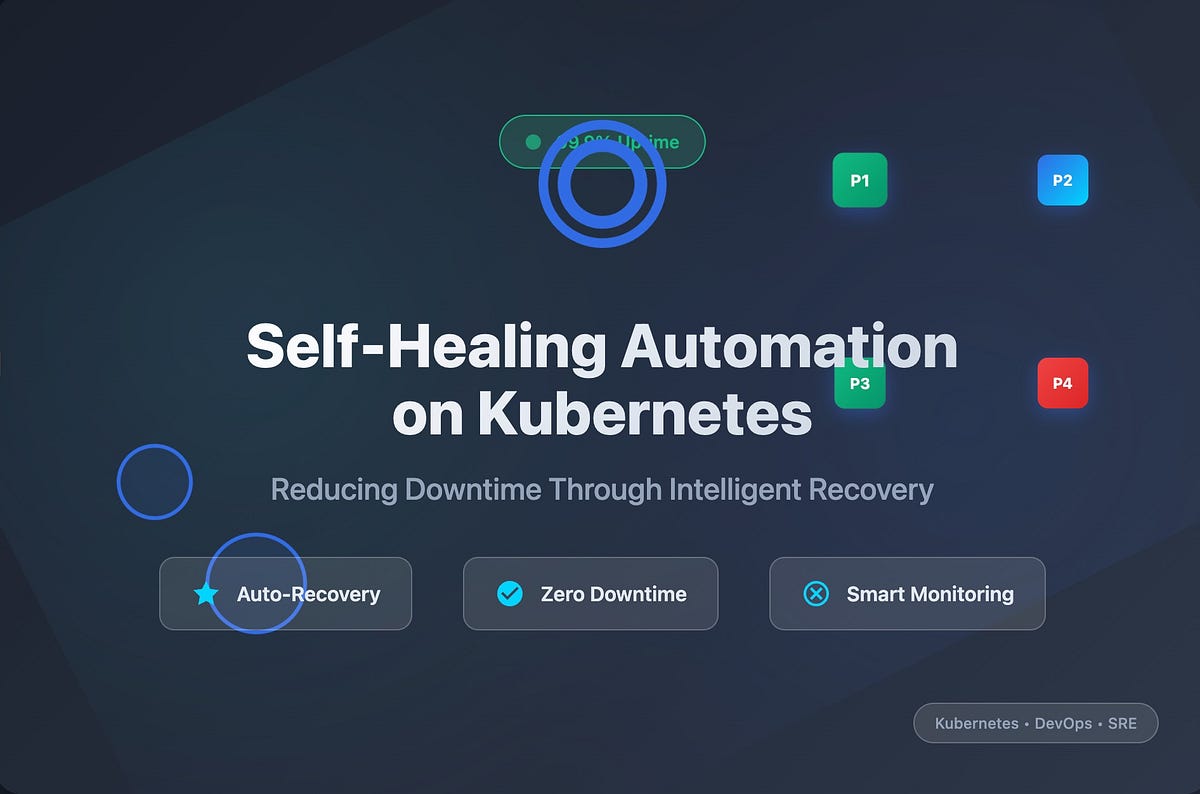 How Self-Healing Automation on Kubernetes Reduces Downtime | by Dwiki ...
