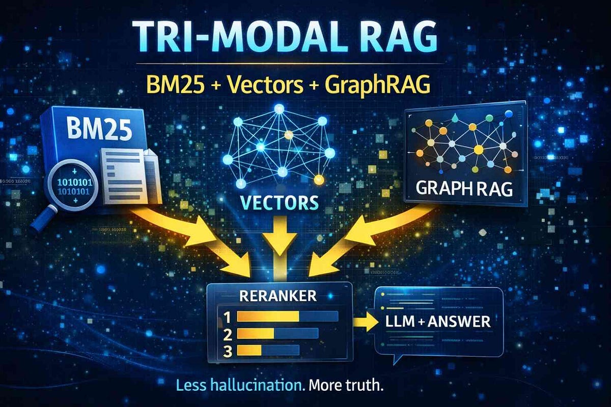 Beyond Hybrid RAG That Actually Works: Vector + BM25 + GraphRAG ...