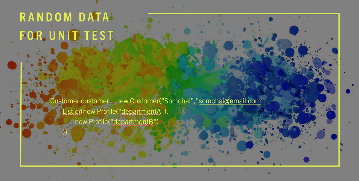 Instancio: สร้าง Random Test Data ใน Java | by RuufimoN | odds.team ...