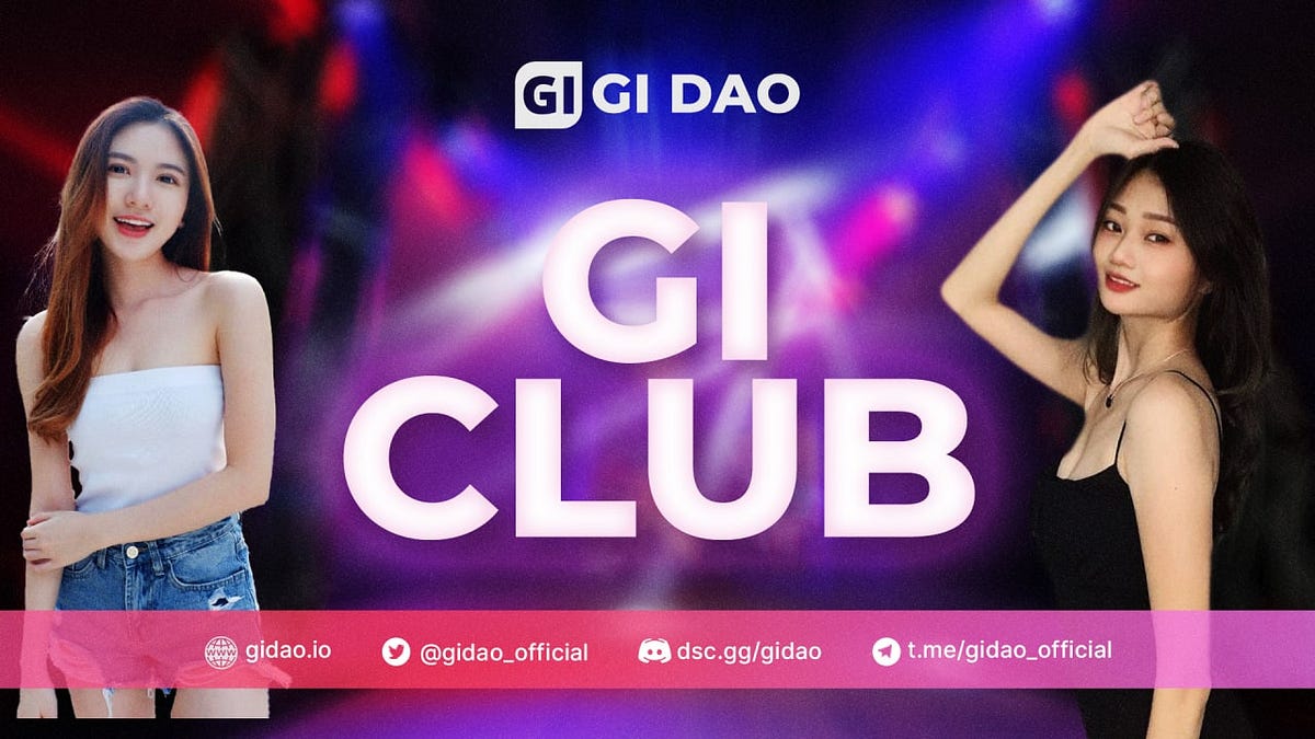 The Vision of GI CLUB GI CLUB is a SocialFi club in the NFT world where ...