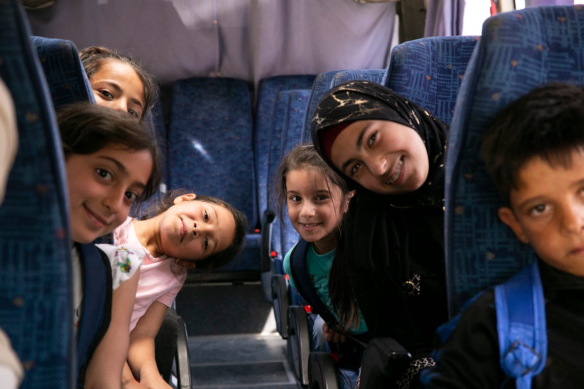 Bus Rides Boost Enrolment of Syrian Children in Turkish Schools | by ...