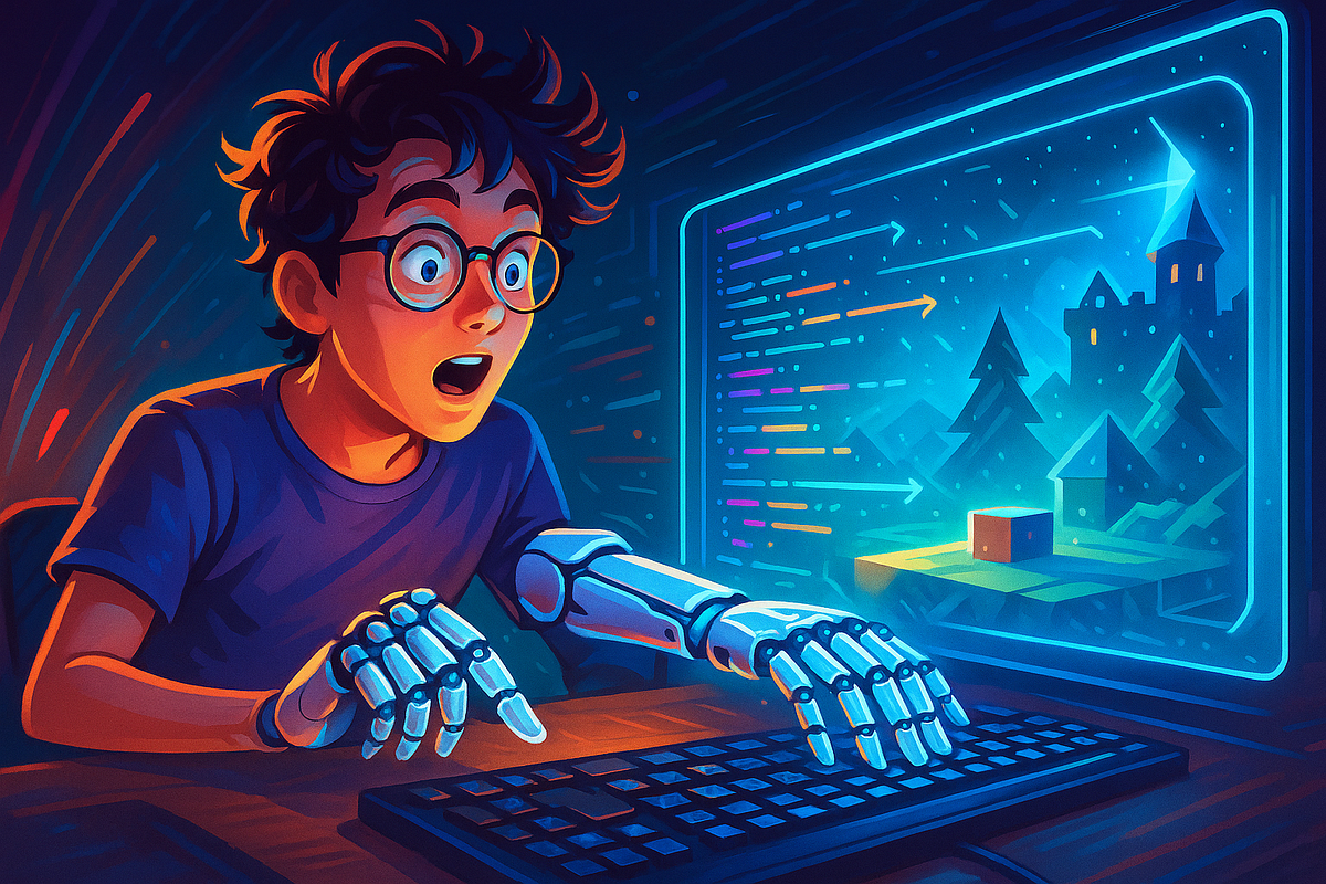I Built a Game from a Text Prompt. No Code. No Setup. Just Click. | by ...