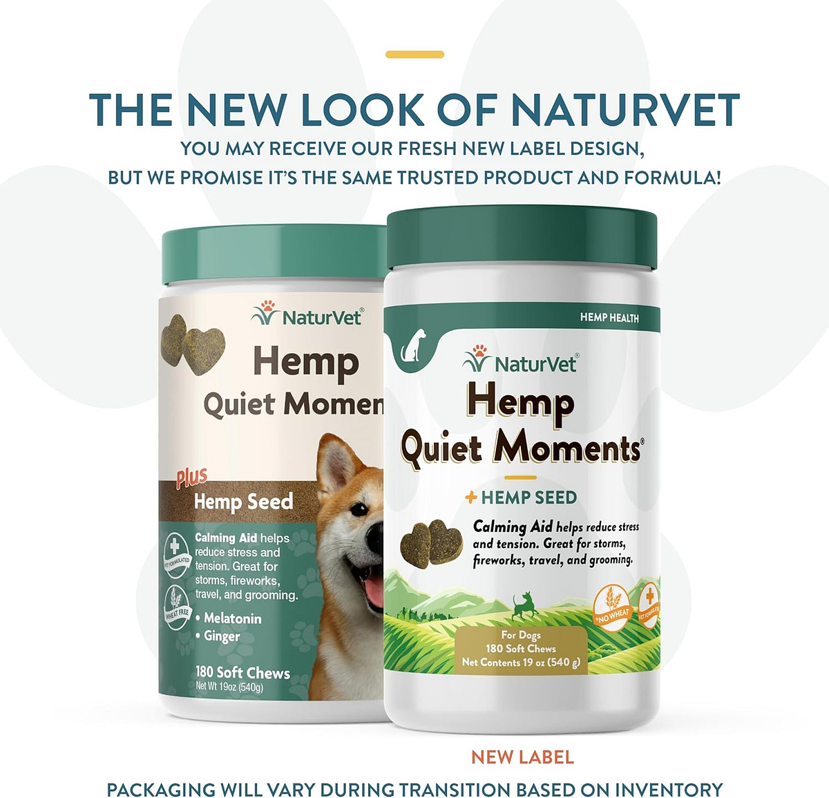 “Calm Canines: NaturVet Quiet Moments Plus Hemp — Your Dog’s Natural ...