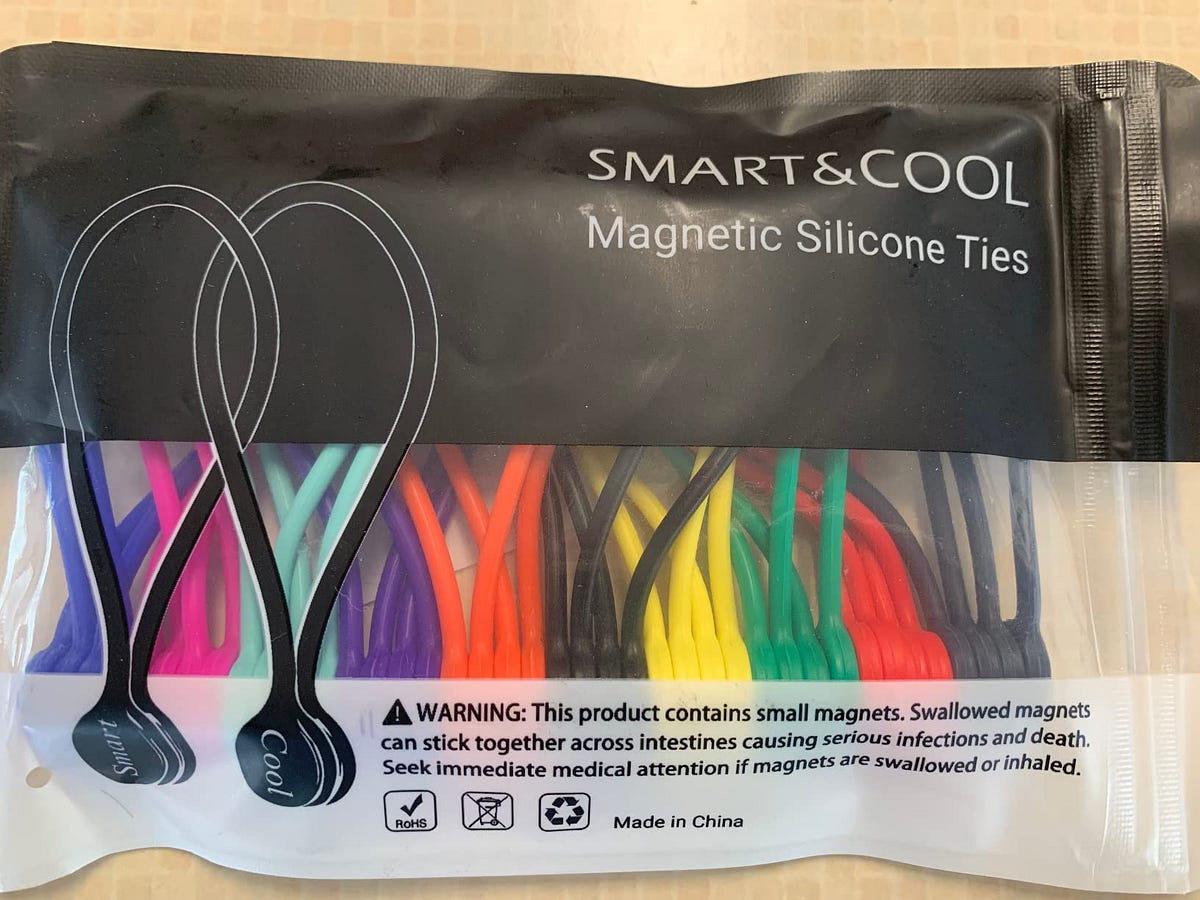Declutter Your Space with Smart&Cool Reusable Magnetic Cable Ties! | by ...