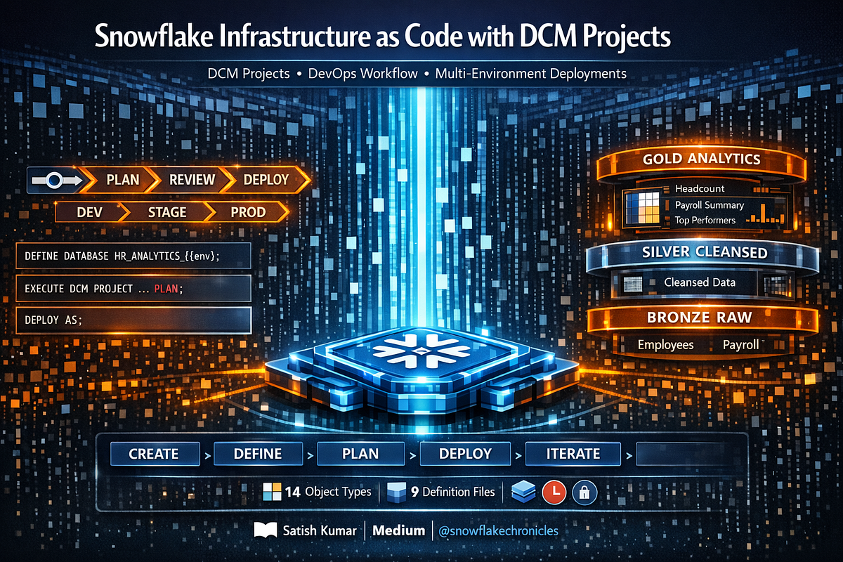 How to Manage Snowflake Like a DevOps Engineer: Infrastructure as a ...