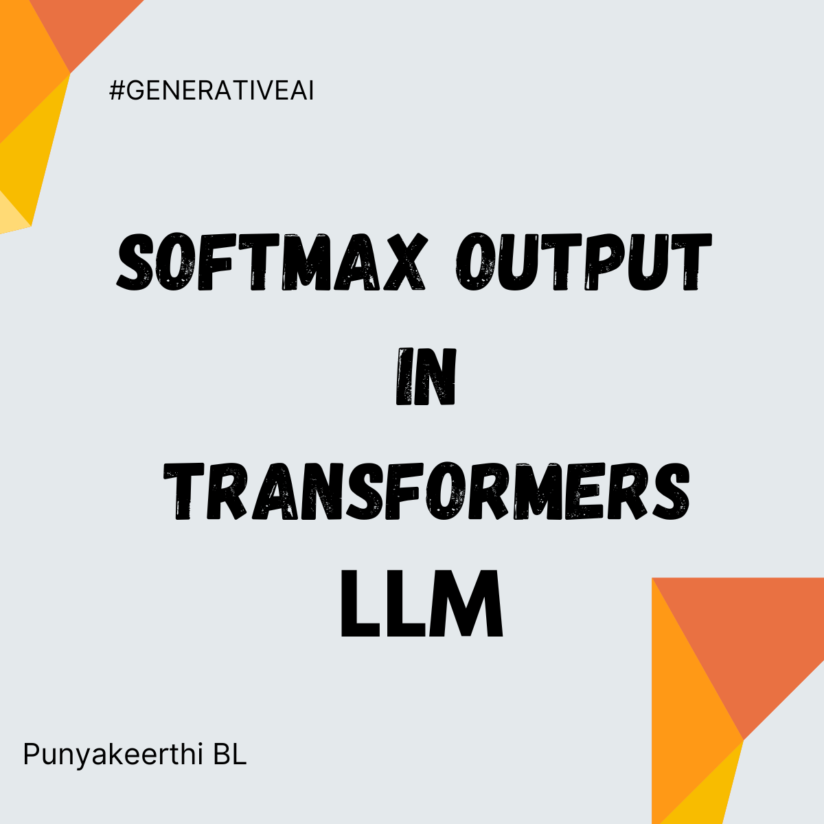 Softmax Output in Transformers. The Transformer architecture is a… | by Punyakeerthi BL | Medium