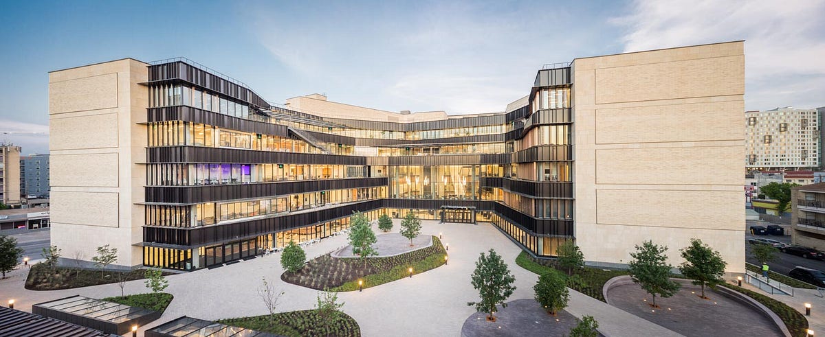 Remarkable Rowling. New graduate building puts Texas… | by Texas ...