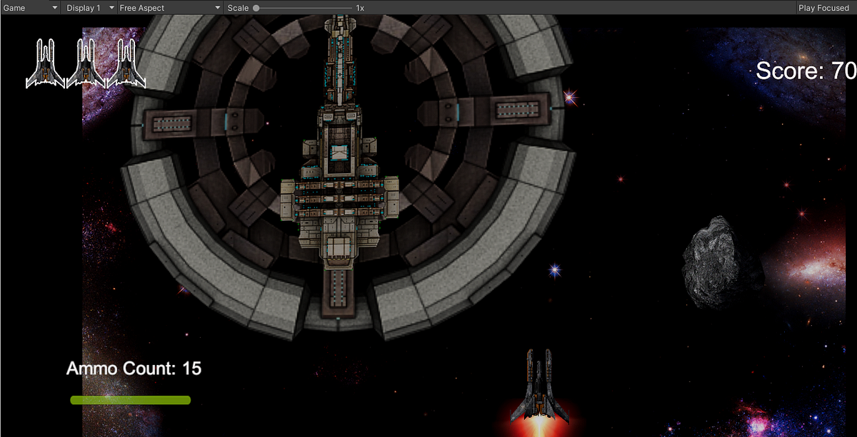 Final Wave: Boss AI. The final wave of my space shooter game… | by Lana ...