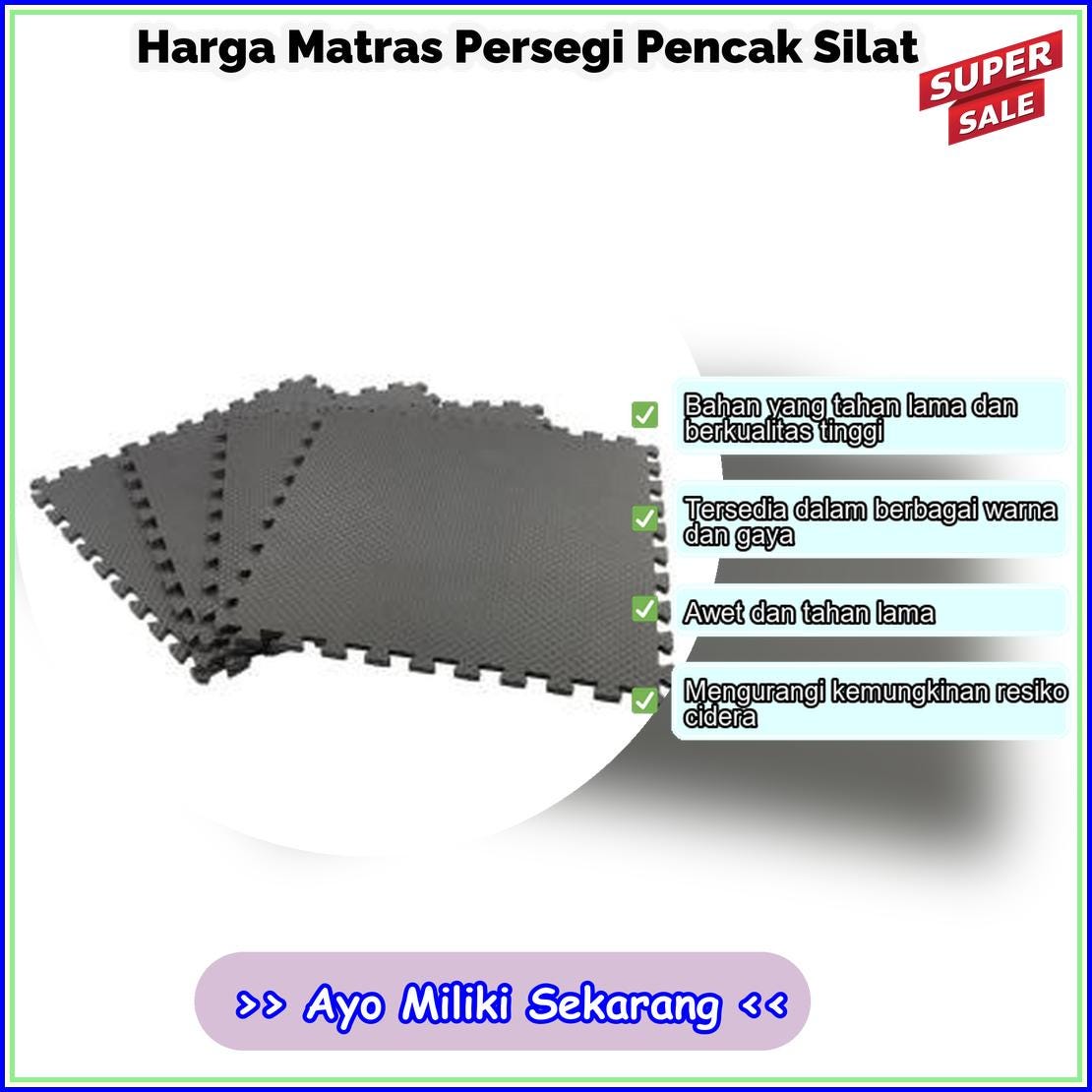 Harga Matras Persegi Pencak Silat - Matras Judo - Medium