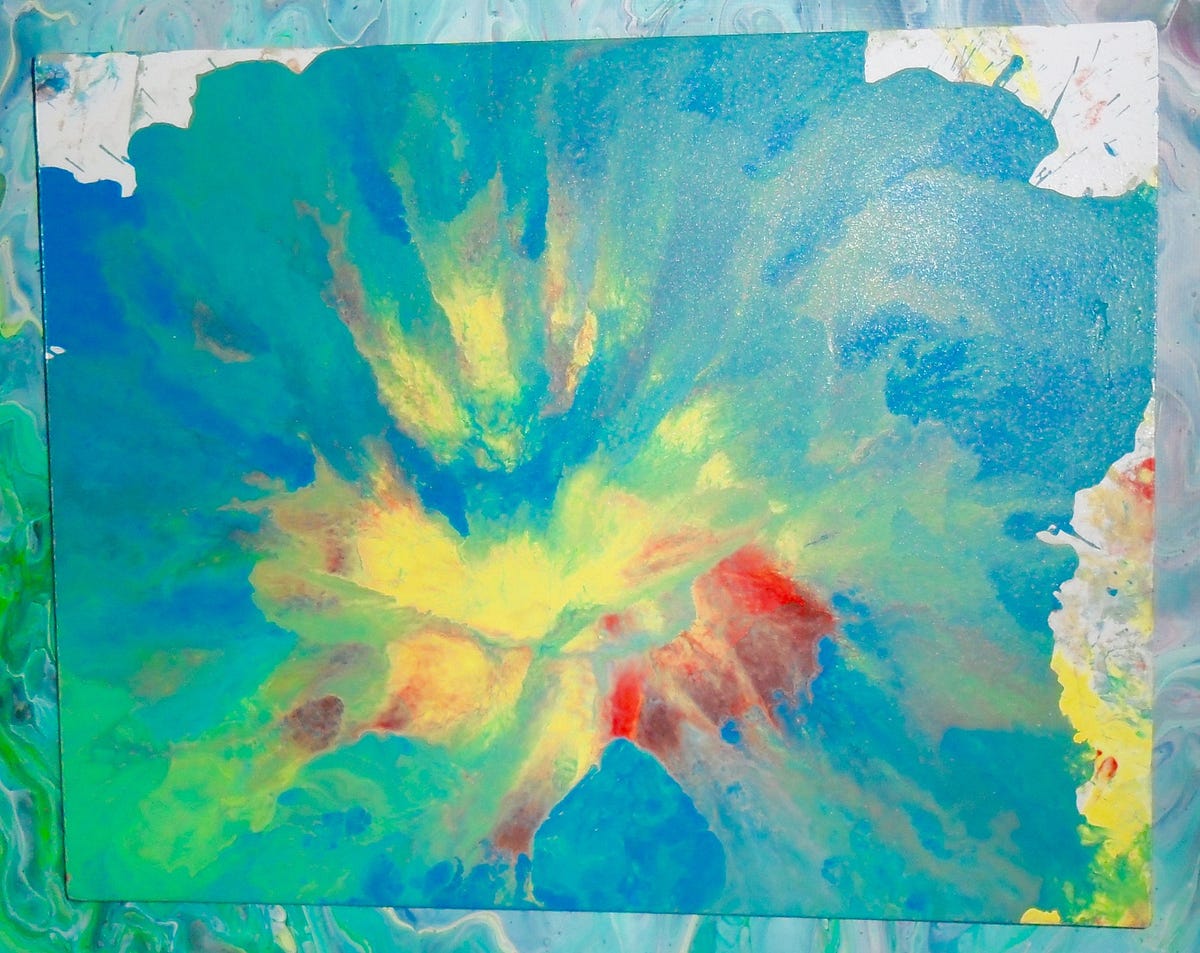 FRAMING THINGS DIFFERENTLY. I was thinking about framing my puddle ...