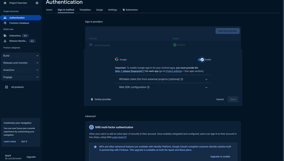 Simple Google Sign In Authentication in Flutter with Firebase | by ...