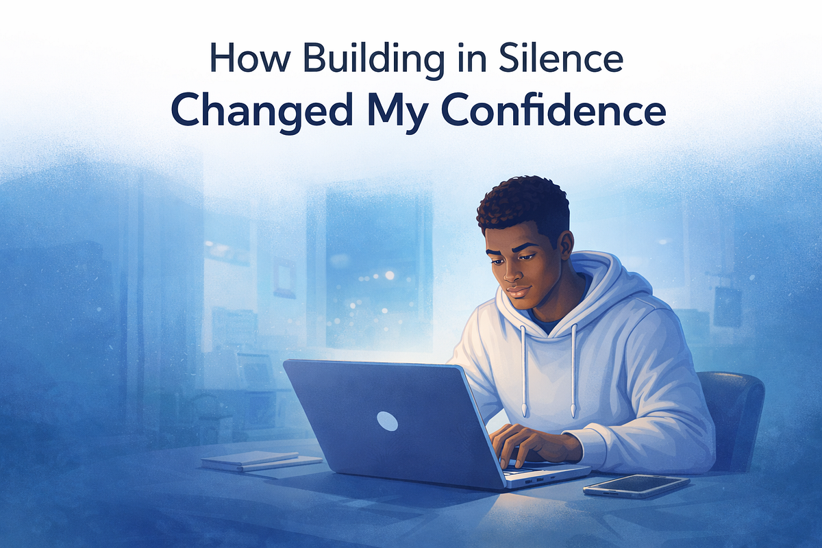 How Building in Silence Changed My Confidence | by Yasir Bashir ...