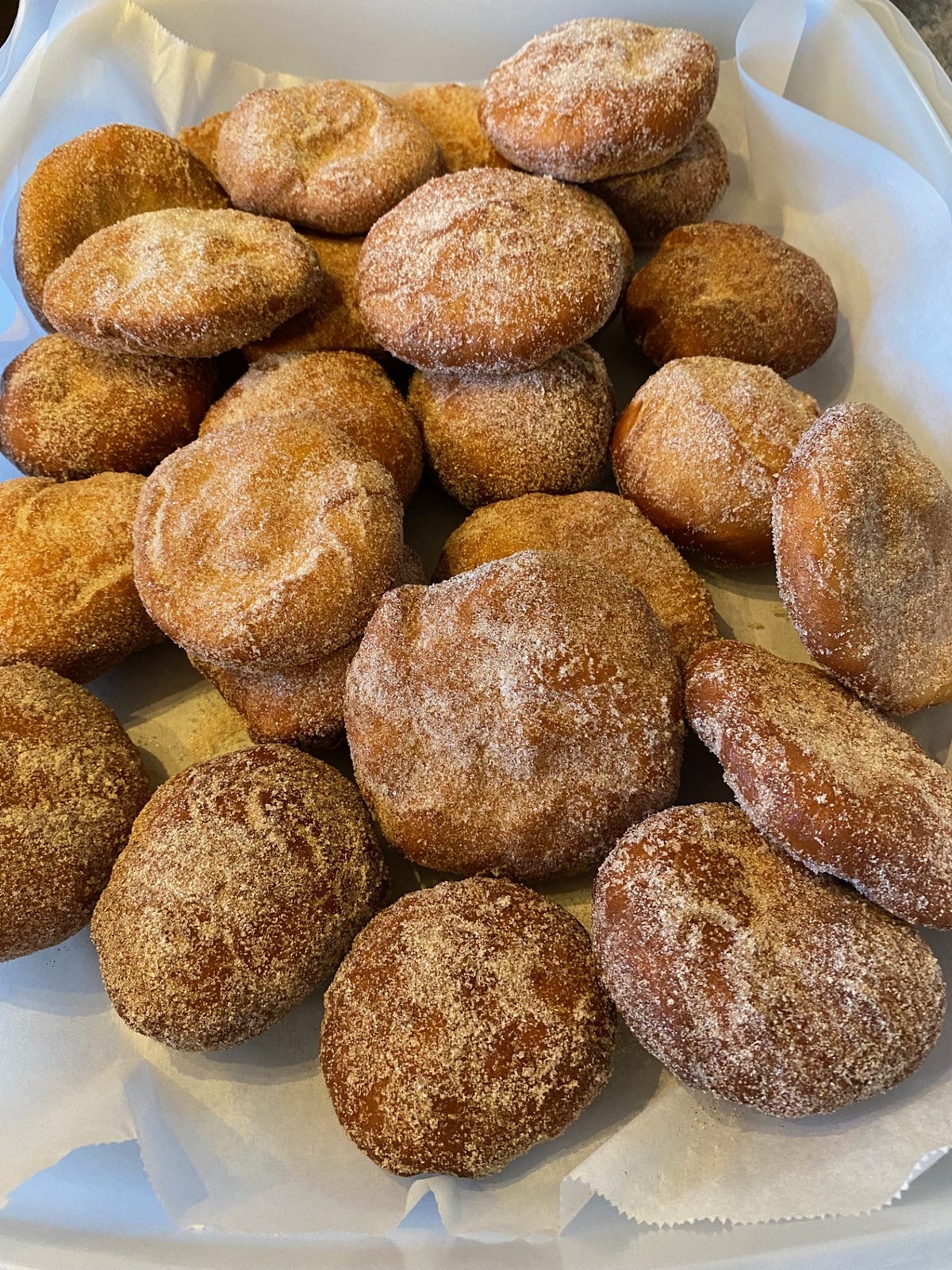 Road Trip Donuts-Cinnamon Sugar Dusted Sweet Yeast Dough | by Arpad ...
