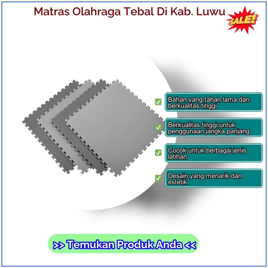 Matras Olahraga Tebal Di Kab Luwu - Alat Lompat Tinggi - Medium