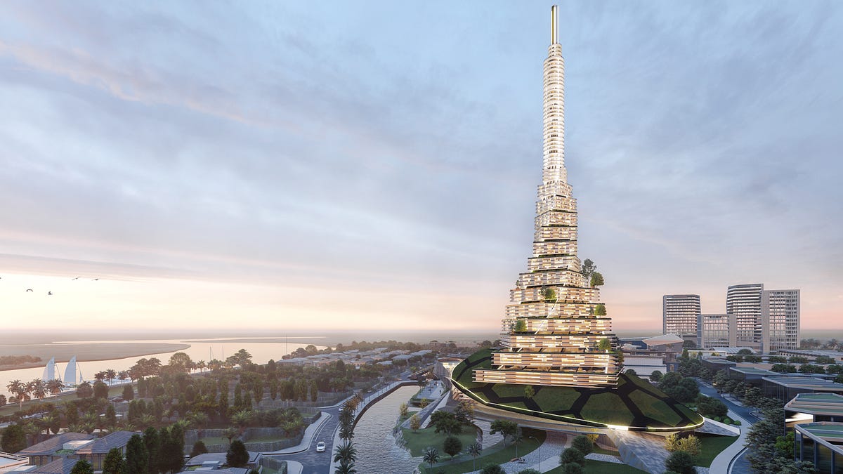 Turtle Tower Rising: The Iconic Landmark of NXT Global Dao City | by ...