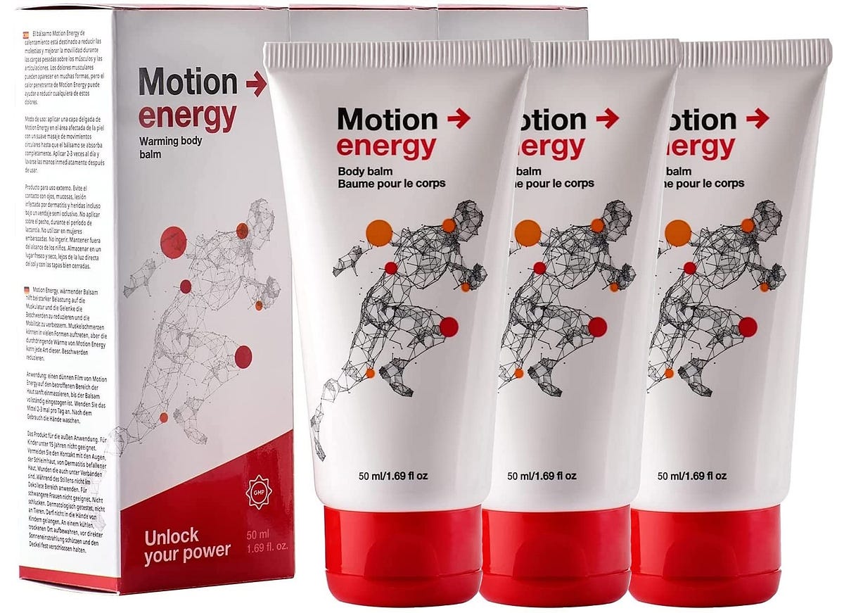 ORDER MOTION ENERGY FOR WARRI MUSCLE PAIN - Gabrielle Bennett - Medium