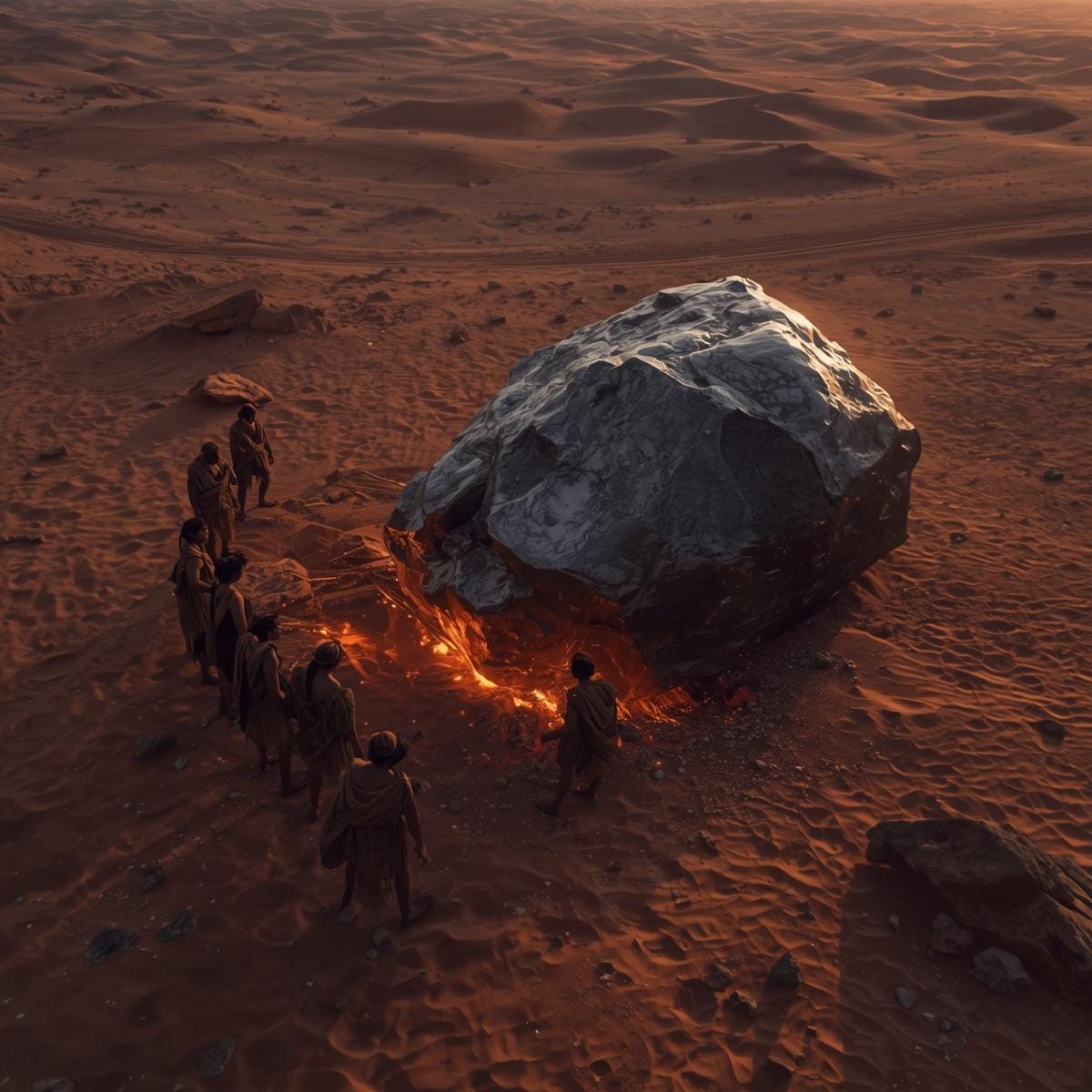 How Humans First Discovered Iron Hidden Inside Meteorites | by The ...