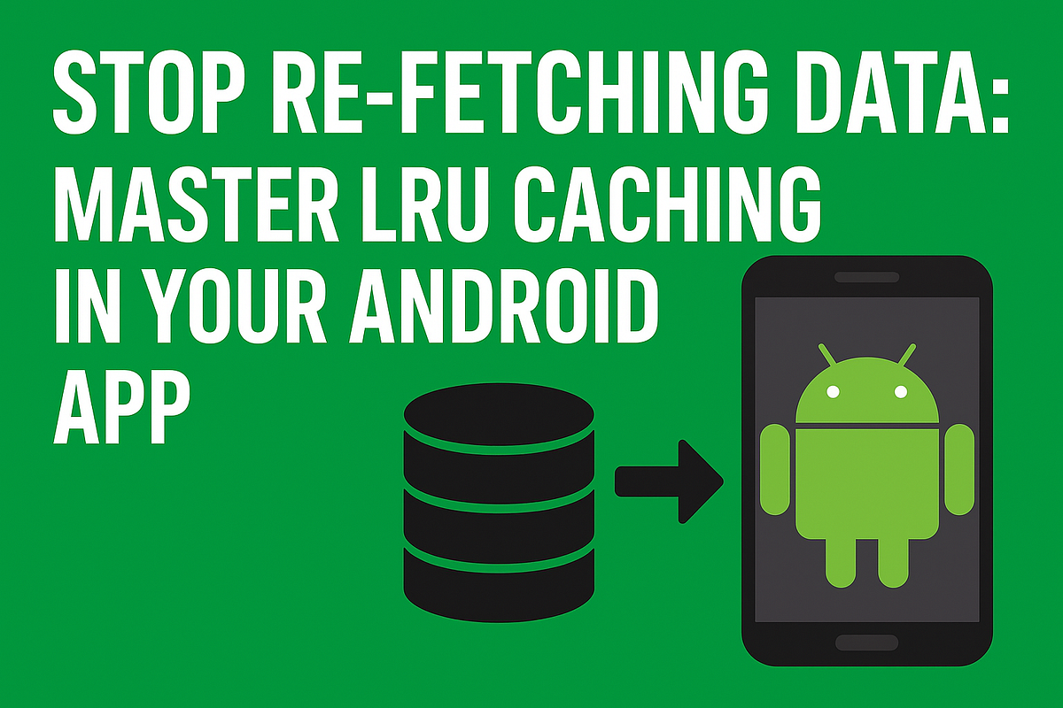 Stop Re-fetching Data: Master LRU Caching in Your Android App | by Prakash Sharma | Android ...