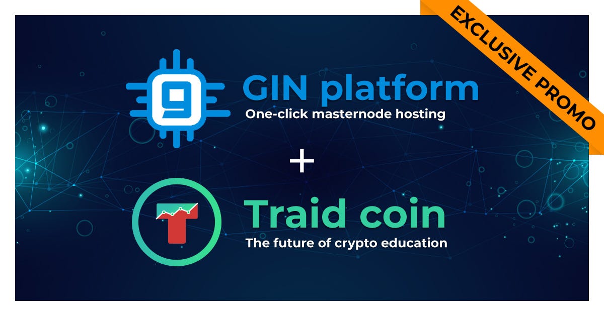 TRAID Partners up with GIN Platform for an Exclusive Promo | by Traid Platform | Medium