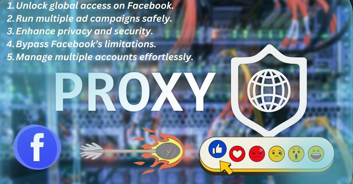 Best Proxies: 5 Best Proxies for Facebook in 2024 | by Jayden Sprent | Aug, 2024 | Medium