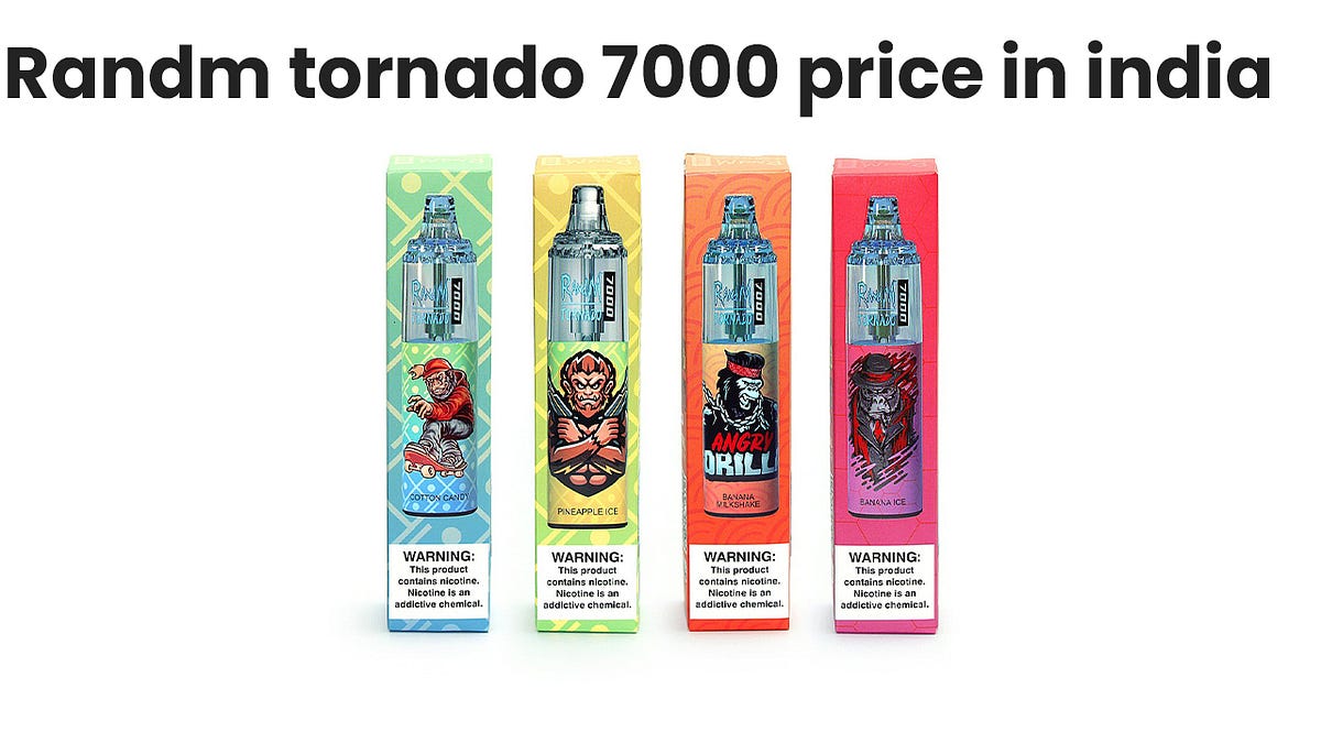 Randm Tornado 7000 Price In India — Vapestreet - Vapestreet - Medium