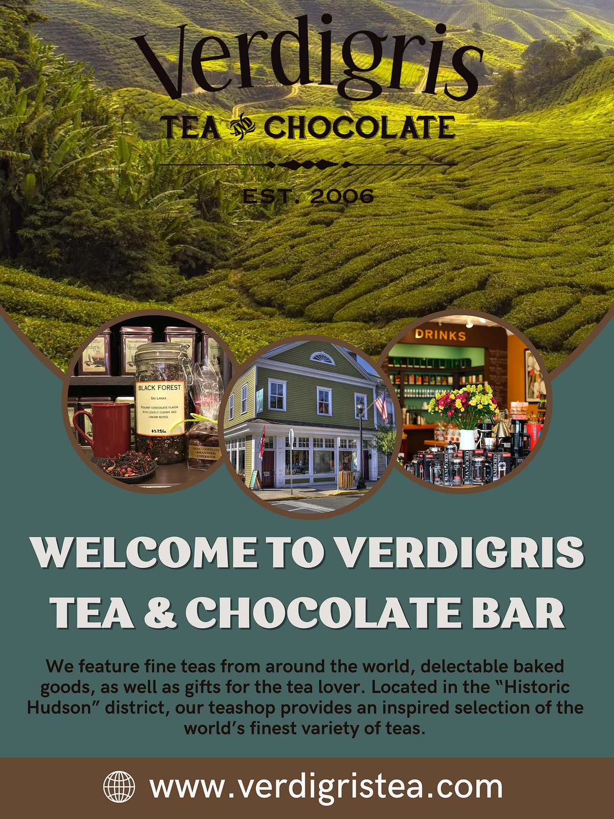 White Coconut Cream Tea — Verdigris Tea & Chocolate Bar - Verdigris Tea ...