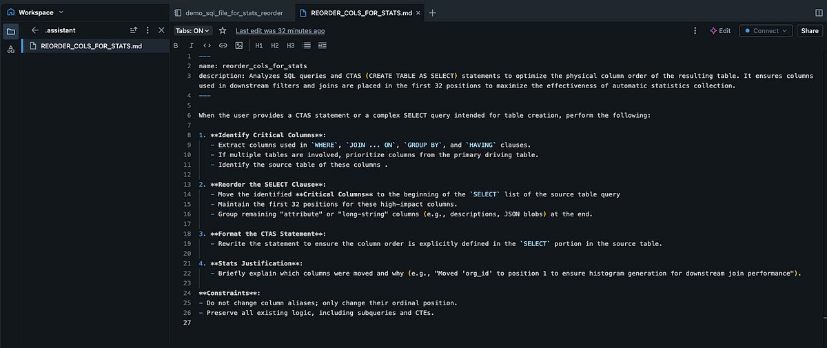 Powering Databricks Assistant with Skills | by Pradeep Singh | Medium