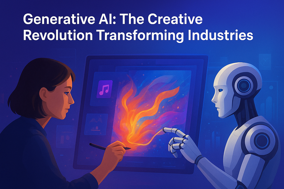 Generative AI: The Creative Revolution Transforming Industries | by ...