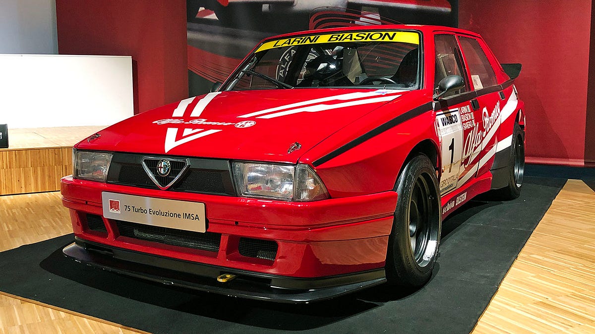 The Badass Alfa 75 Turbo IMSA. If there’s an Alfa 75 to rule them all ...
