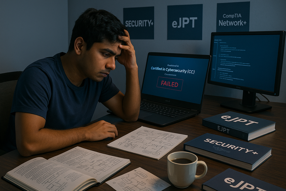 💻 I Failed the ISC2 Certified in Cybersecurity (CC) Exam — But It Changed How I See Cyber Exams ...
