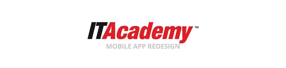 ITAcademy Mobile App Redesign. Total redesign of ITAcademy Mobile App… | by Ermin Halilovic | Medium