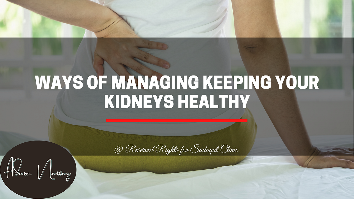 Ways of managing Keeping Your Kidneys Healthy | by Adamways | Medium